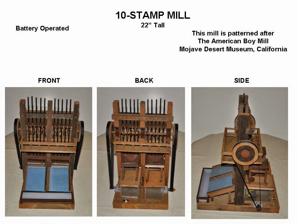 Restoring Historical Mining Equipment: (38) Model Stamp Mill Expert ...