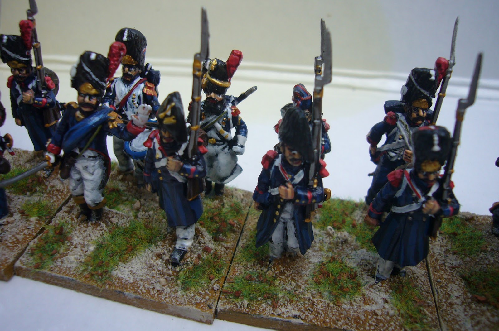 jp wargaming place: 28mm AOE Middle Guard Grenadiers Waterloo 1815