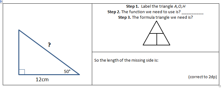 Mr Kennedy Maths: Trigonometry Questions (with 'scaffolding')