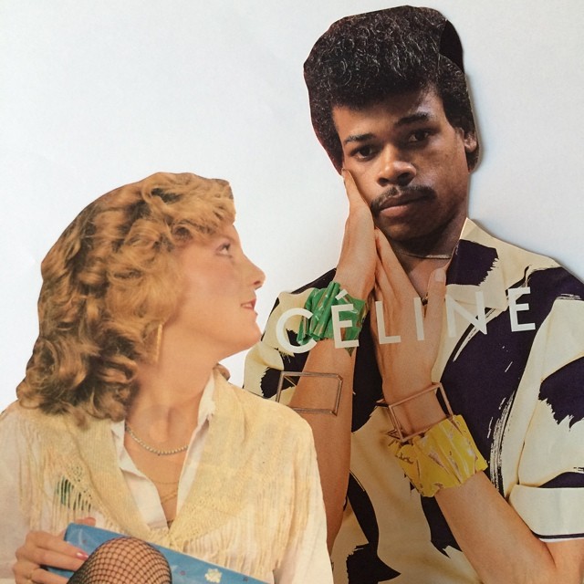 Slightly unnerving art attack: Fashionmix by Kalen Hollomon