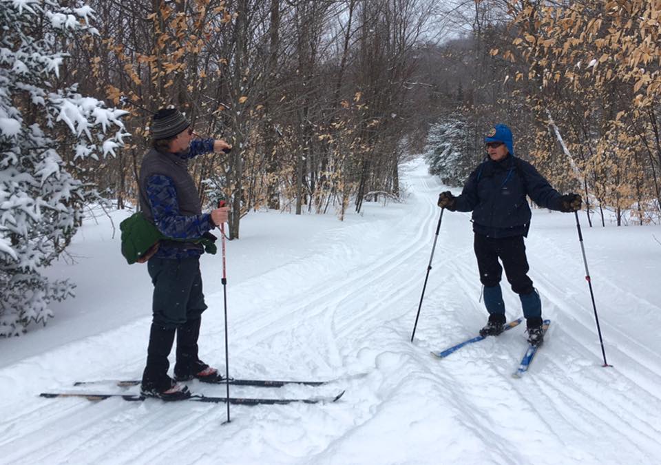 Skiing and Snowshoeing at the Tupper Lake Country Club to Big Tupper ...
