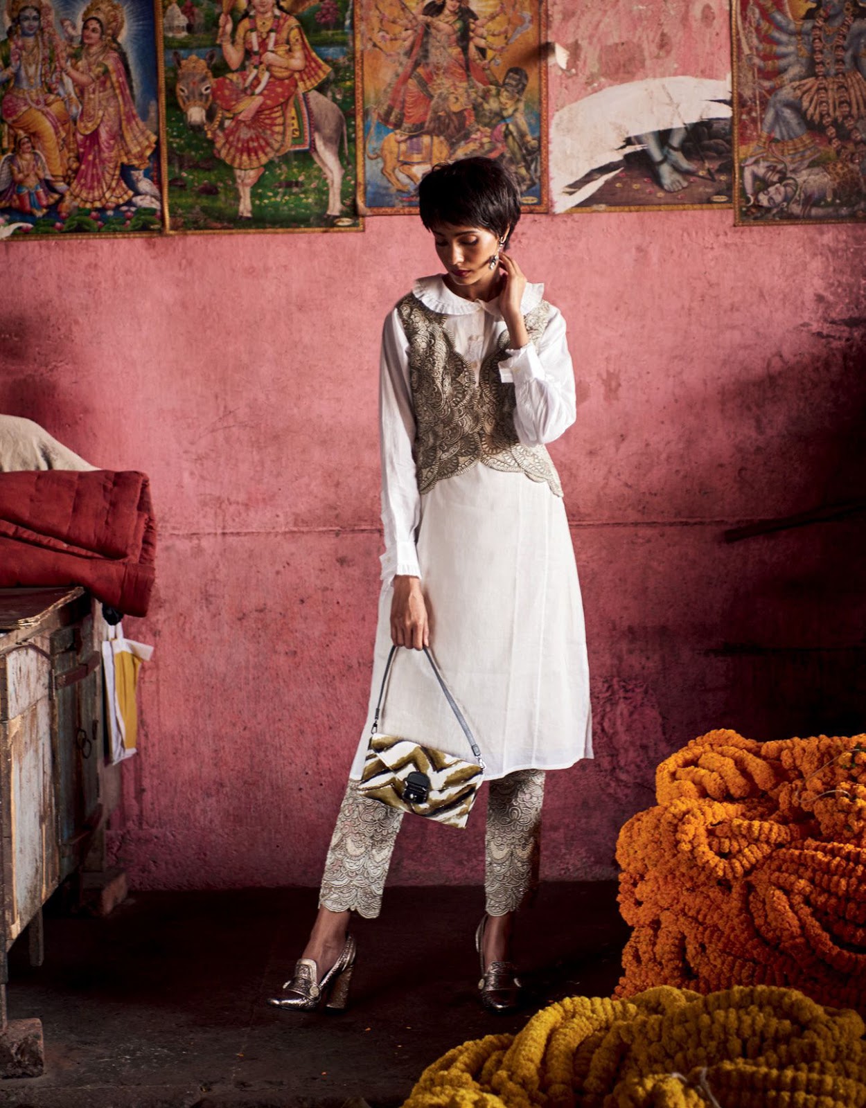 Rikee Chatterjee in Harper's Bazaar India December 2016 by Hashim Badani