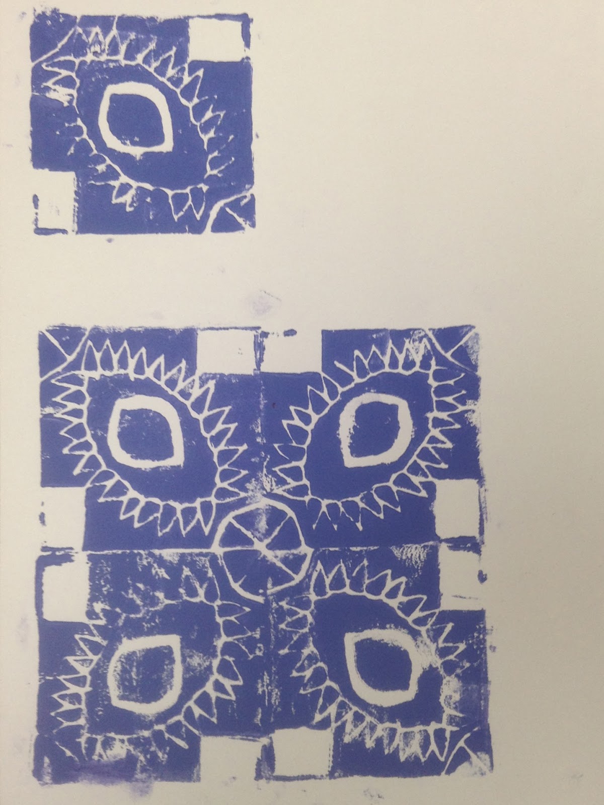 Jerdee's Art Classes: Mixed Media | Radial Design Printmaking