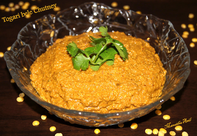 Bhakshya Bhojana: Togari bele(Pigeon Pea) Chutney