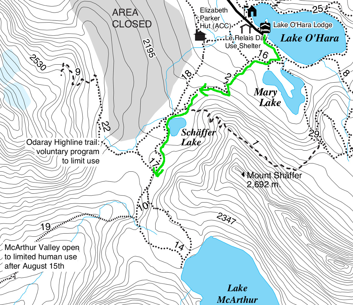 Another Side of this Life: CR2016: Lake McArthur and Schäffer Lake