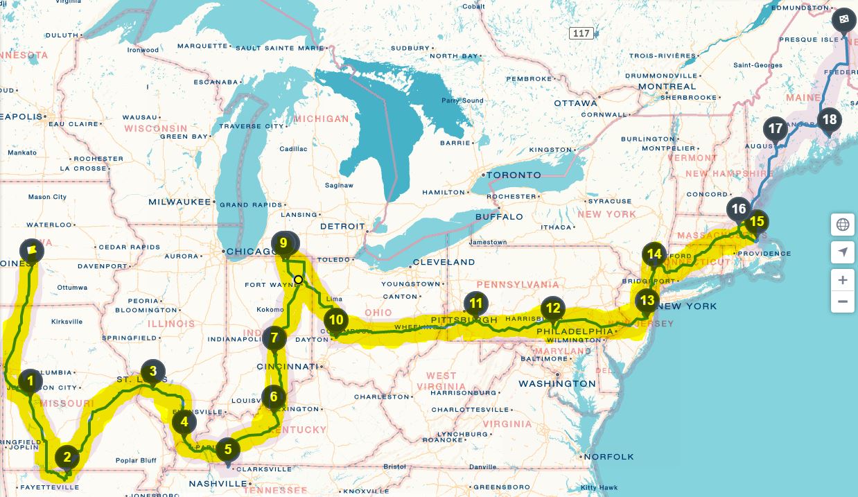 Schellhase New England Trip 2016: 20 July - Arrived at Fourth Cliff ...
