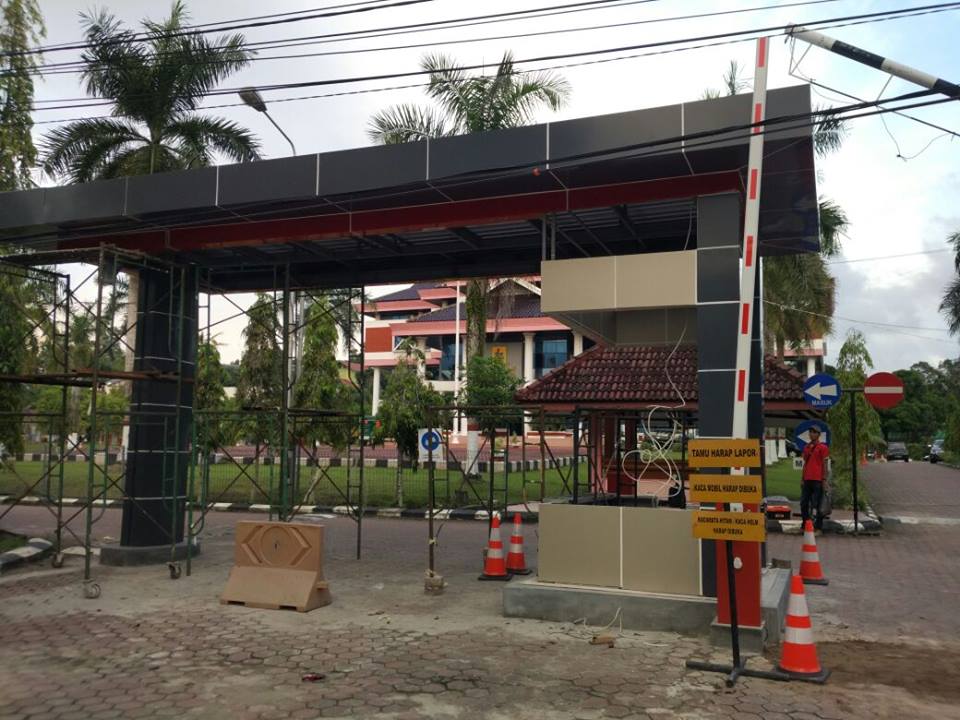 Cara kerja mesin atau portal otomatis ~ Palang Parkir Portal Otomatis ...