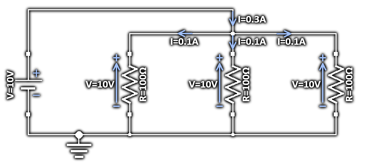 Electronics tutorial: equivalent parallel resistor | YALNEB