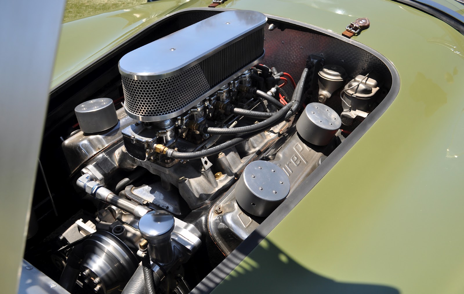 ELECTRIC CAR: Jerry Wood's 1953 Glasspar G2, with a 331 hemi, and he's ...
