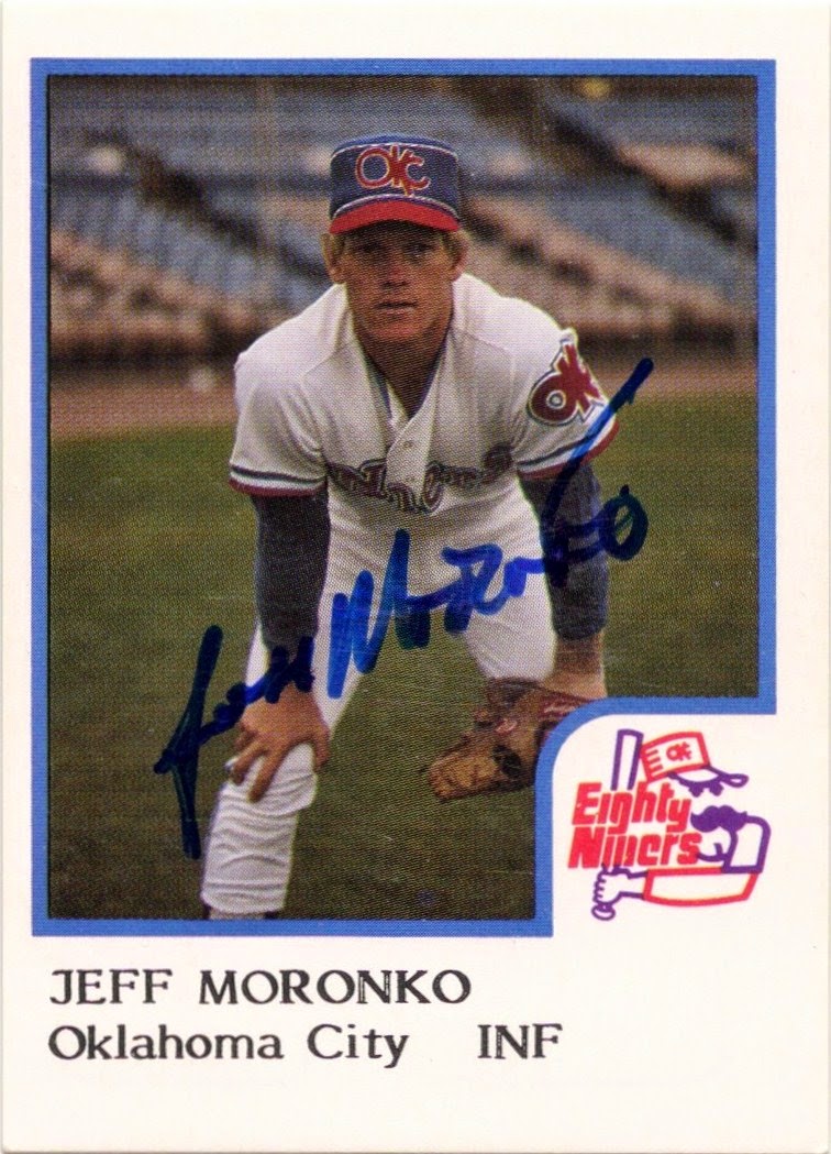 1986 PROCARDS PROJECT: JEFF MORONKO