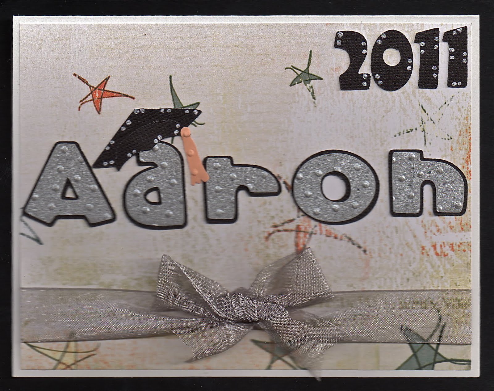 Funky Cards: Congratulations AARON