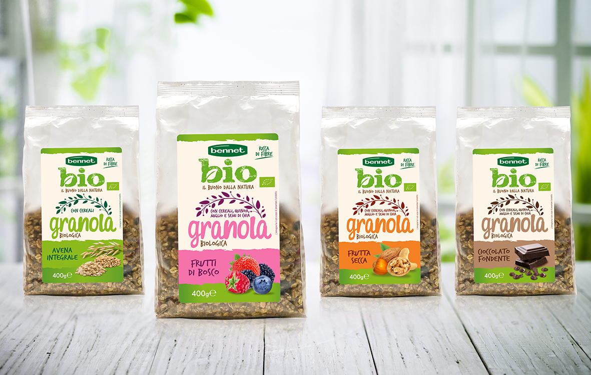 Bennet Bio Granola on Packaging of the World - Creative Package Design ...