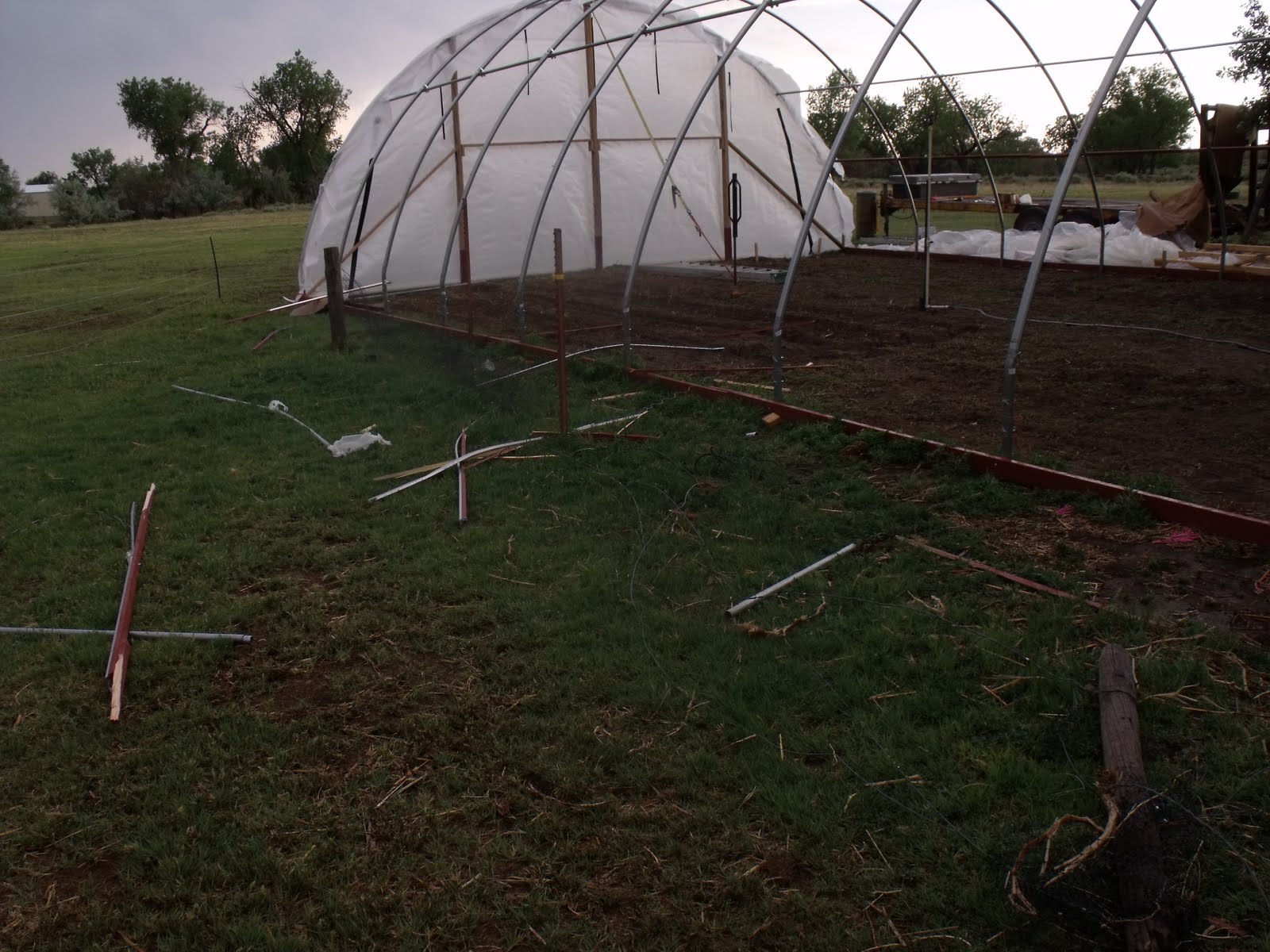 An Organic Cowboy: Seasonal High Tunnel