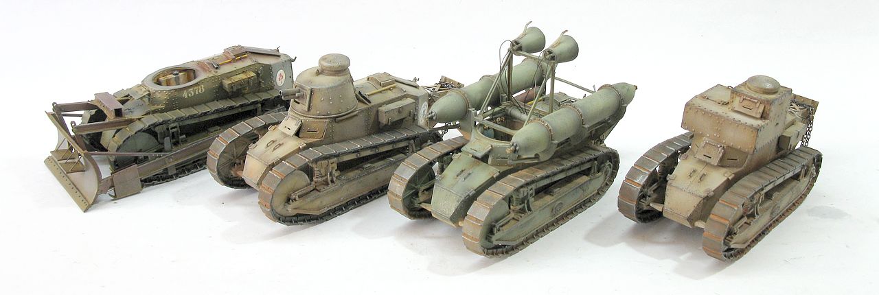Panzerserra Bunker- Military Scale Models in 1/35 scale: Renault FT 17 ...