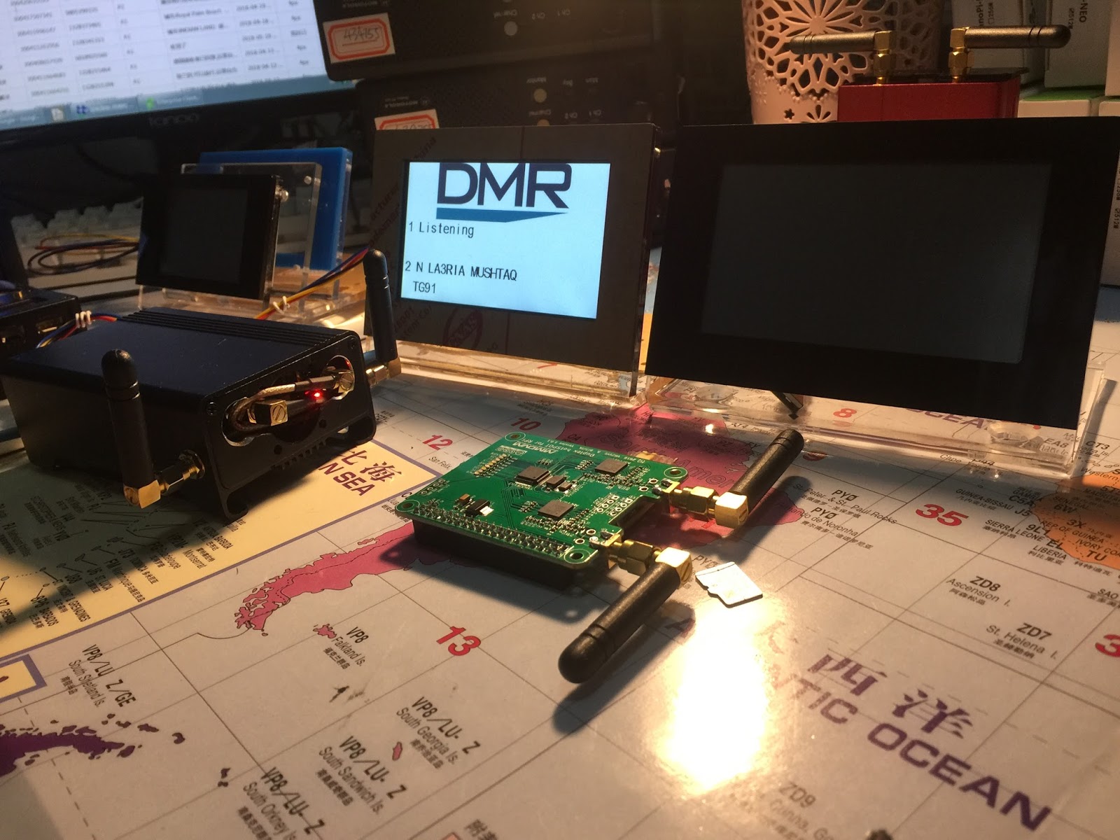 MMDVM Practic @BI7JTA: Assembly Aluminum alloy Case for duplex_hotSPOT