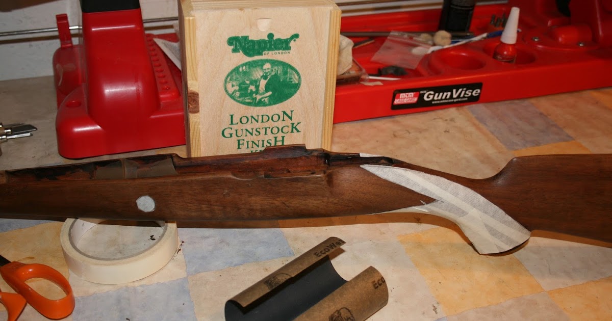 JahtiAse: Aseen tukin öljyäminen