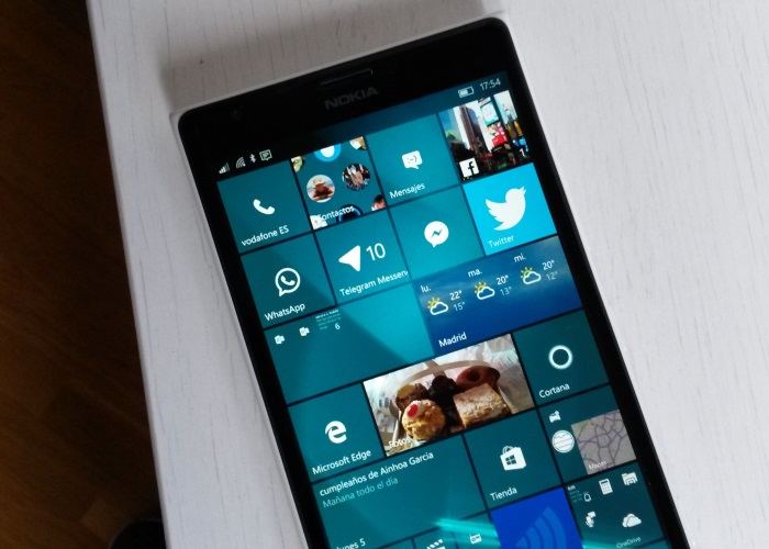 WINDOWS 10 MOBILE - El COLIBRI. INC