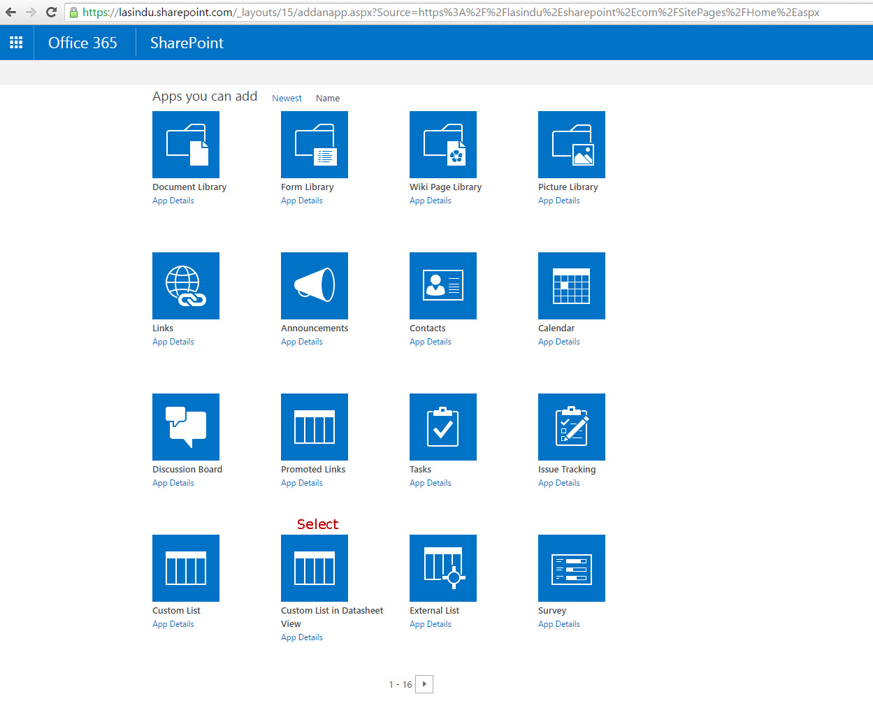 Lasindu's Tech Blog: MS Sharepoint - Manage Custom Lists using REST APIs