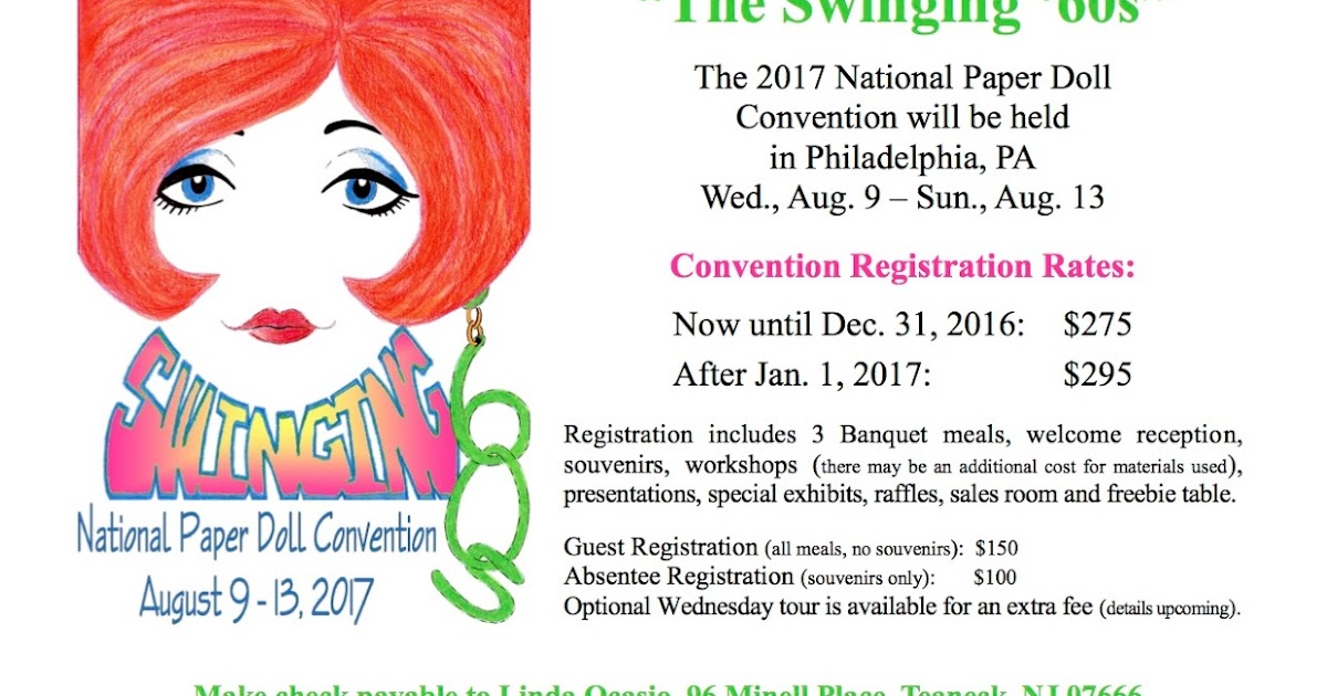 The Paper Collector The 2017 Paper Doll Convention