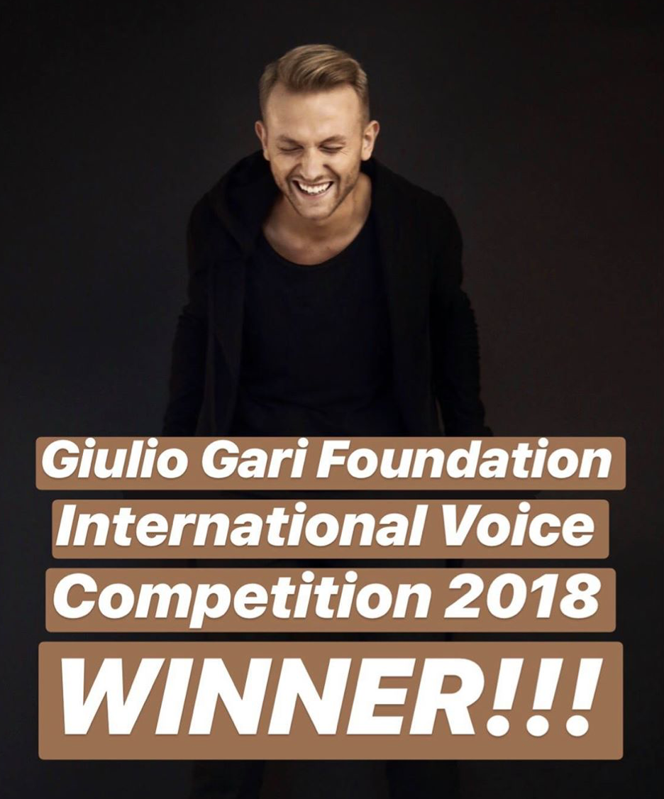 BARIHUNKS ®: Hubert Zapiór wins Giulio Gari Voice Competition
