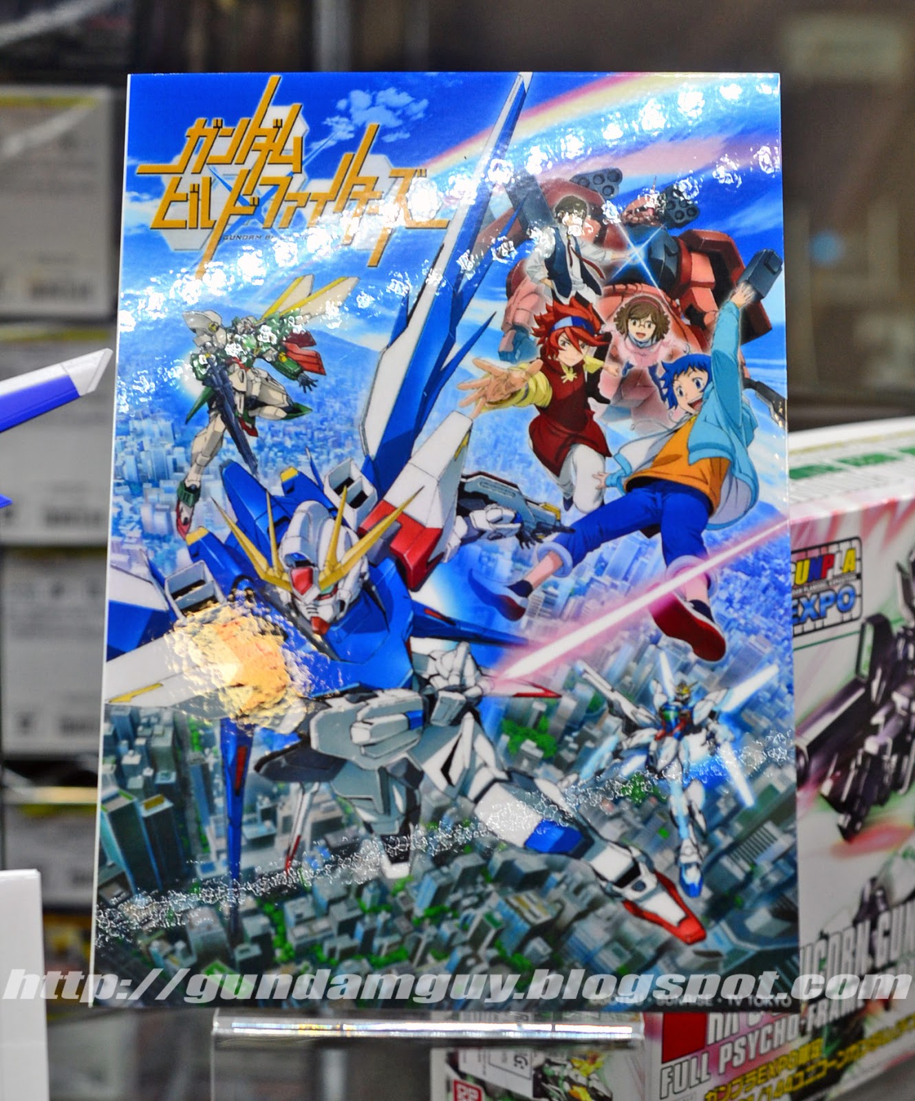 GUNDAM GUY: Gunpla Build Fighters - On Display @ San Diego Comic Con ...
