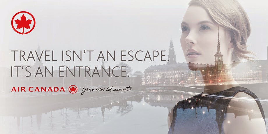 BLOGEROD | Nikki Ormerod: Air Canada Print Campaign 2014
