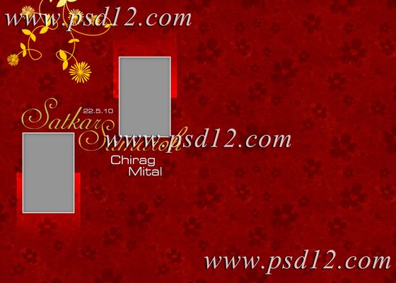 12x18 Photo Album HD Mix Backgrounds - PSD12