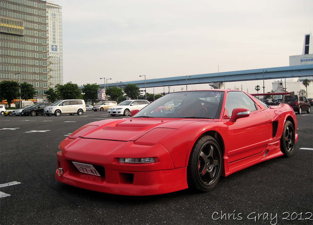 Moshi Moshi? by Chris Gray: Carpark Honda NSX...