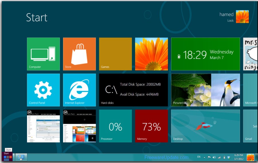 Welcome!!! The World Of Cool Costmization Softwares !: Windows 8 ...