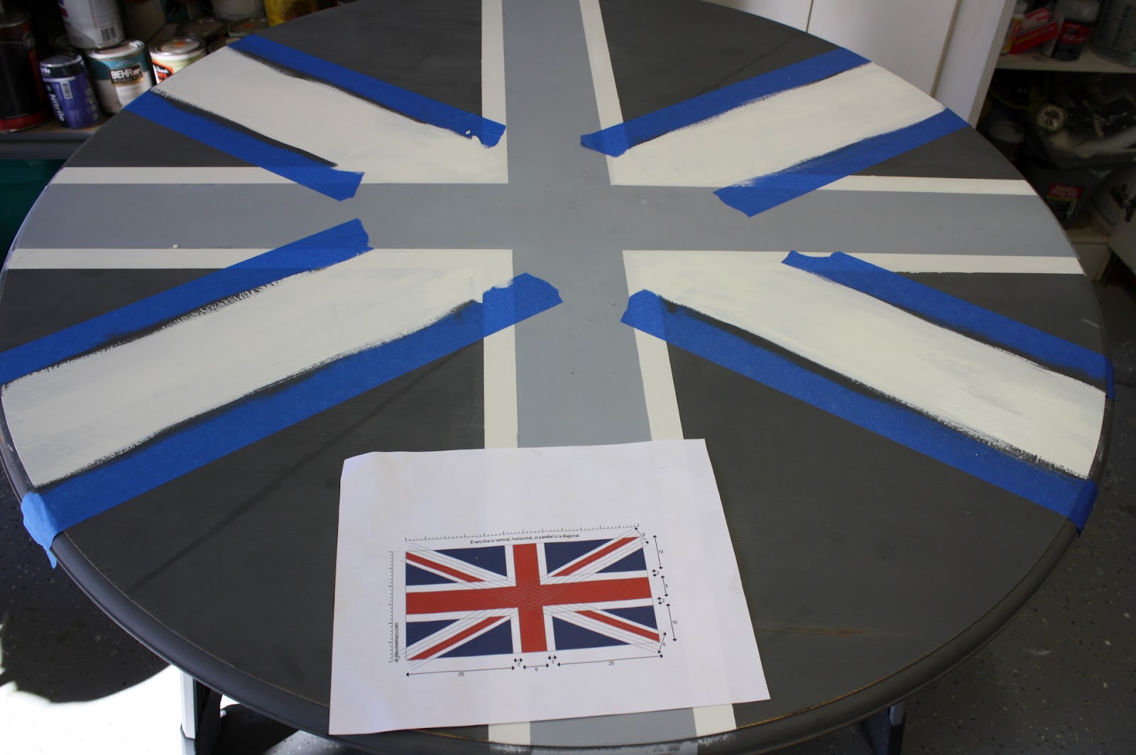 MakeMePrettyAgain: Union Jack table