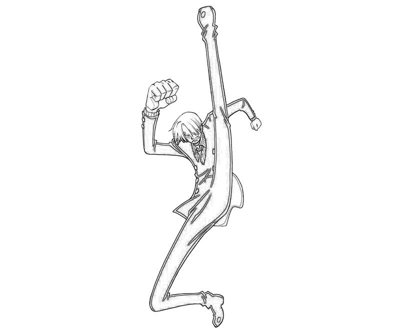 One Piece Sanji Kick | Mario