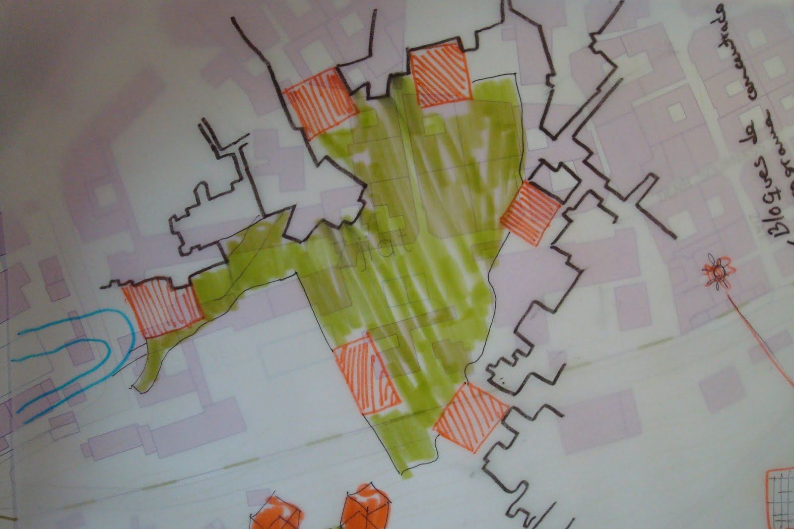 Jorge G.Dorta: Taller P9: primeros croquis