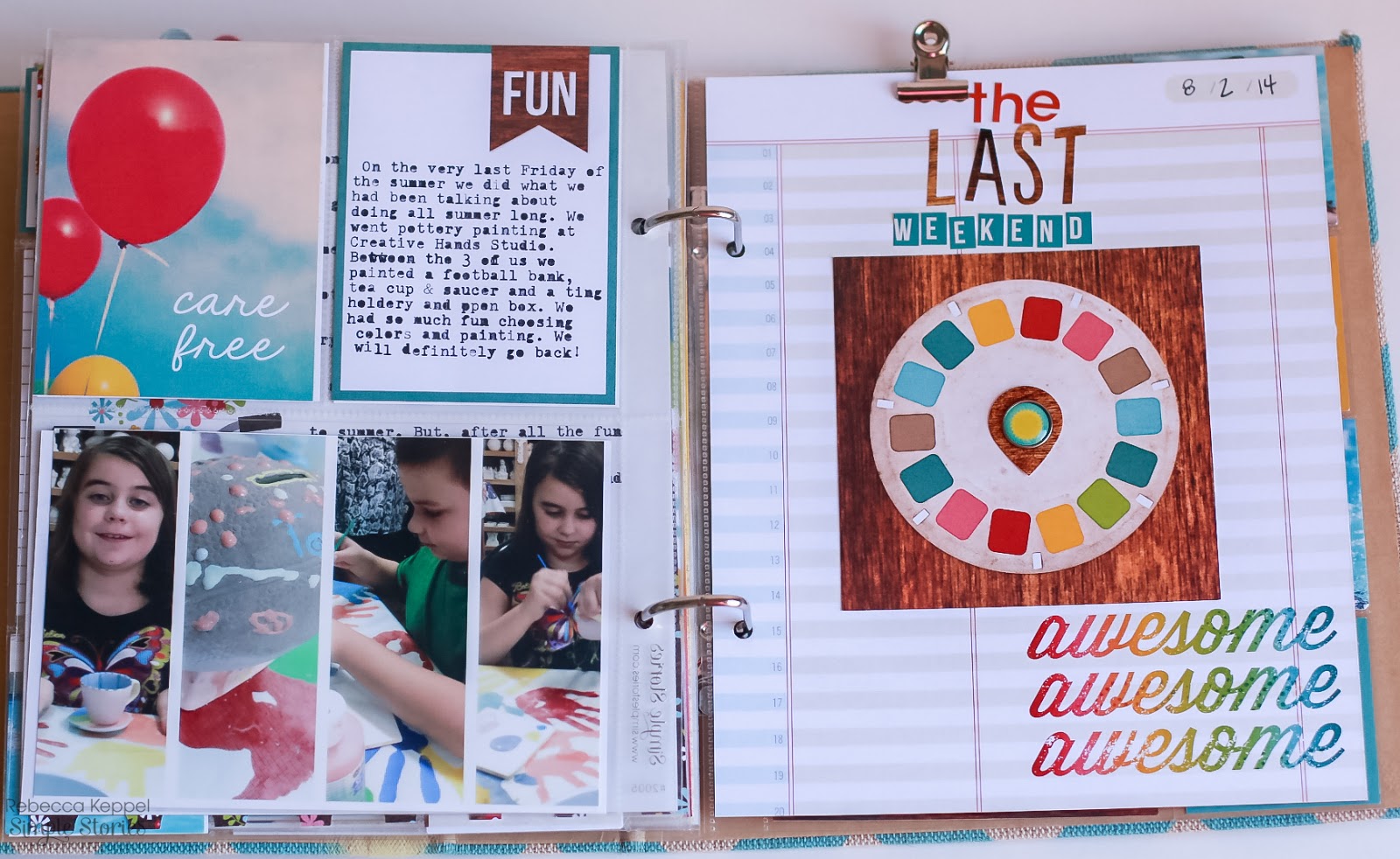 My Cluttered Corner: Simple Stories - Our Summer SN@P Album with Good ...