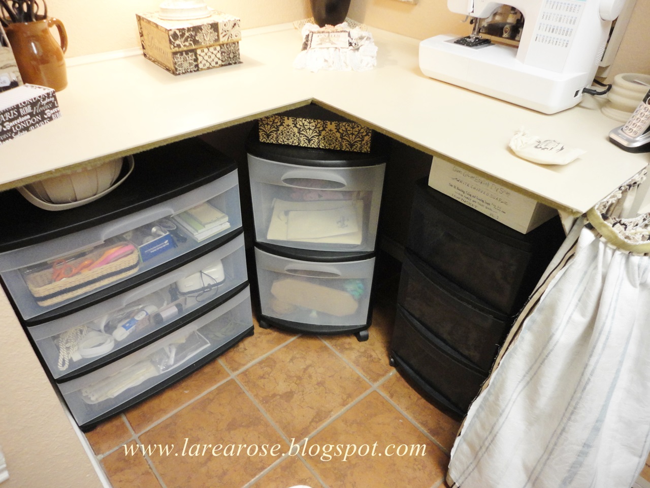 Laundry Sewing Room Makeover! - Rose Garden Market