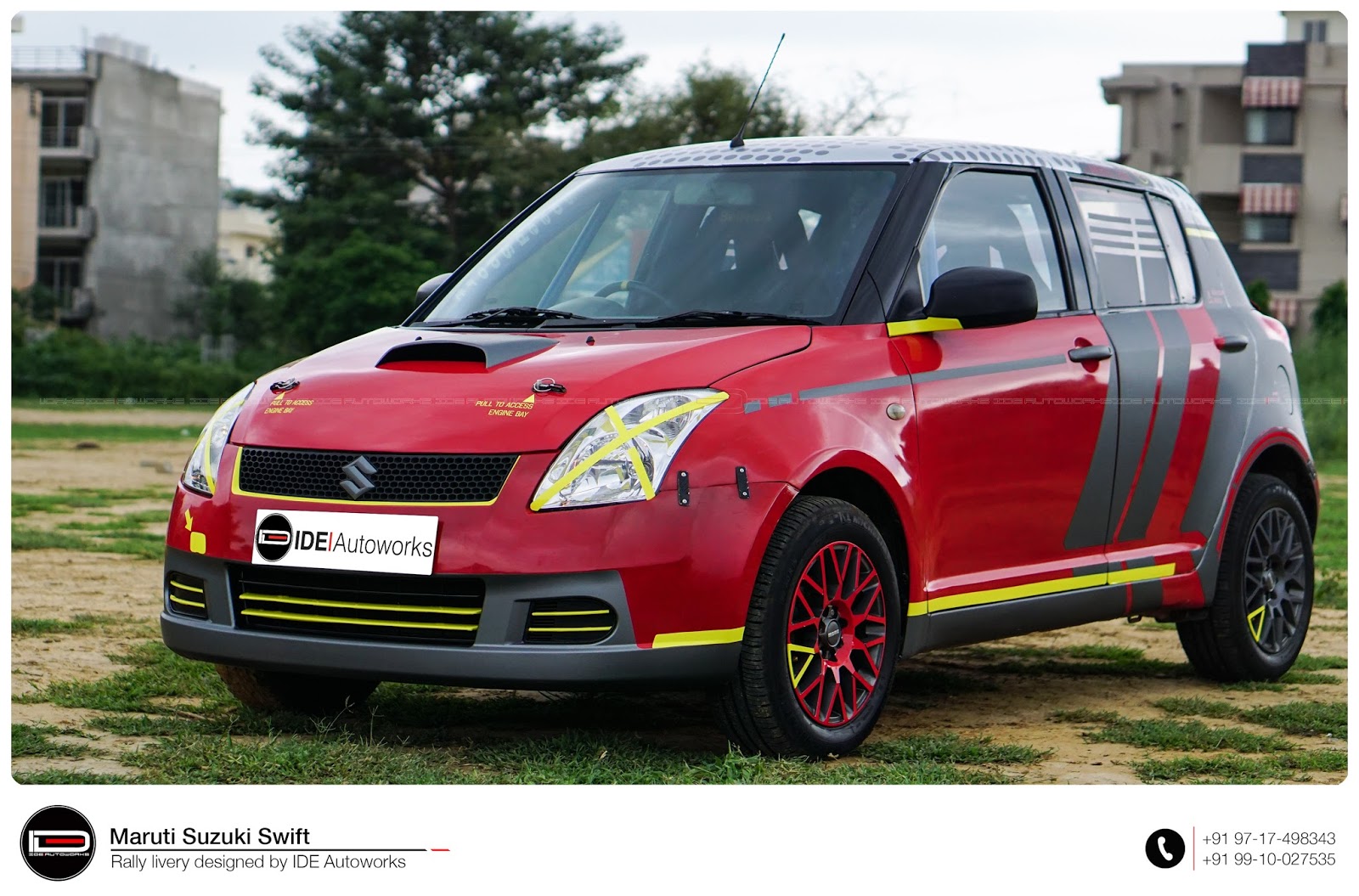 Swift: Customized Rally Livery Design | IDE Autoworks