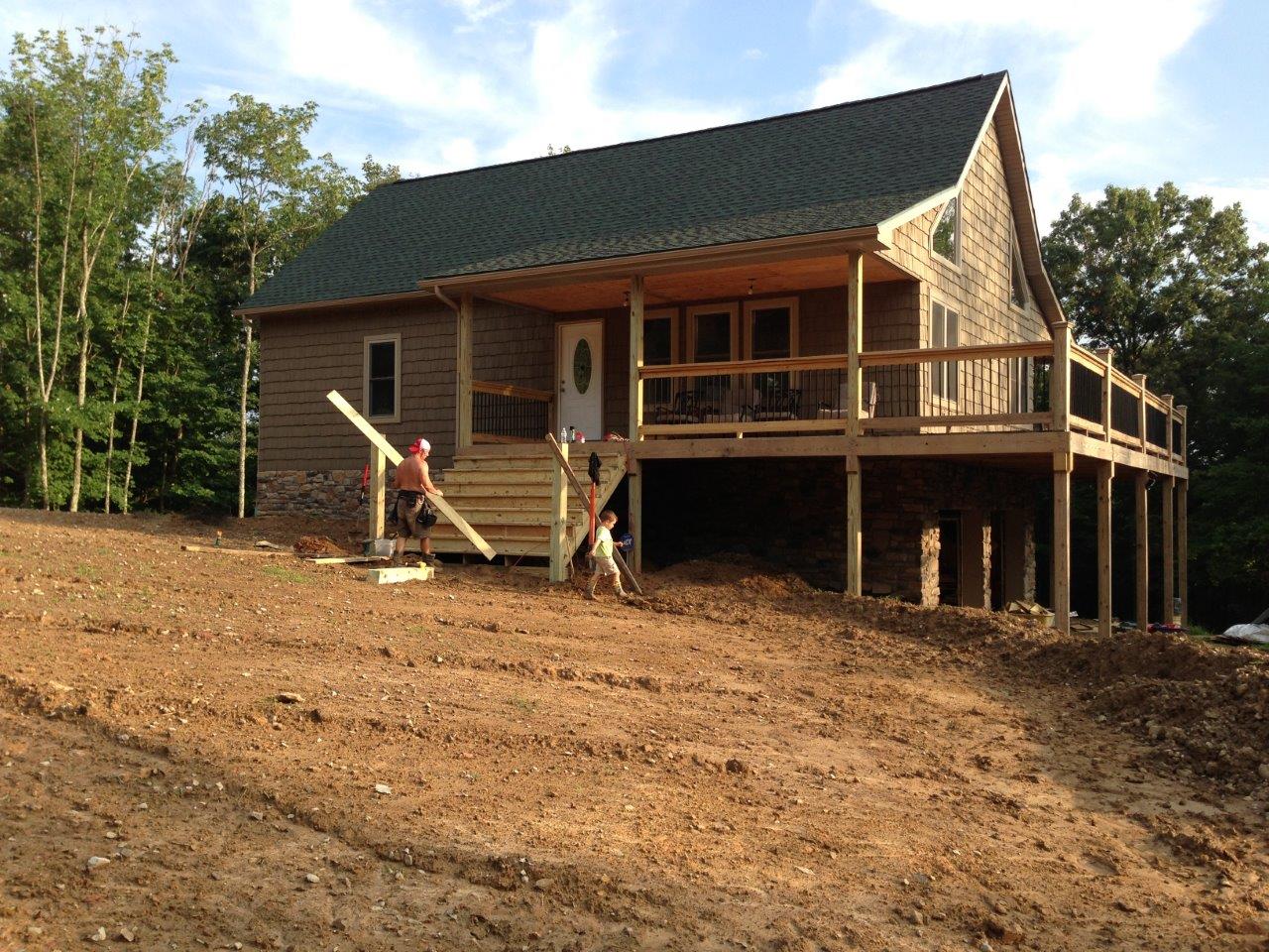 Deer Camp - Cabin Build: July 2013