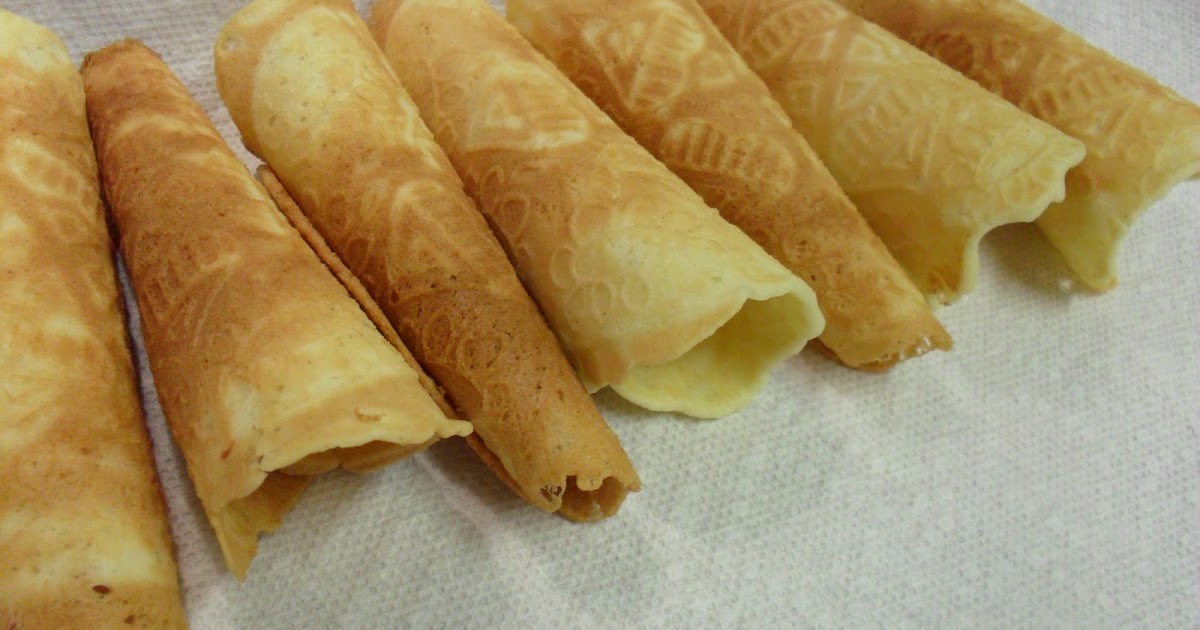 Out of the Garden: Krumkaka