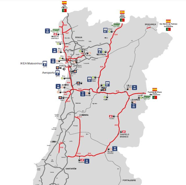 Las autopistas en Portugal y cómo se paga el peaje