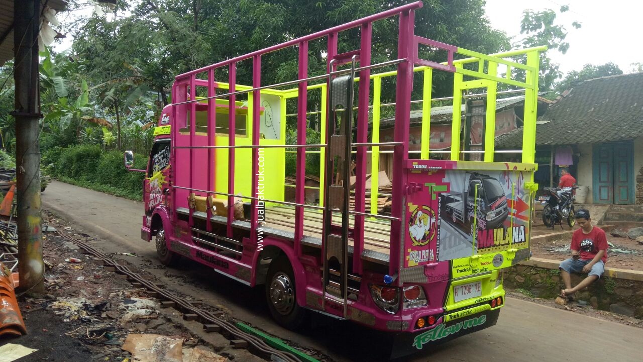 Bak Truk dan Variasi Muatan Ayam Long Casis Untuk Mistsubishi Canter ...