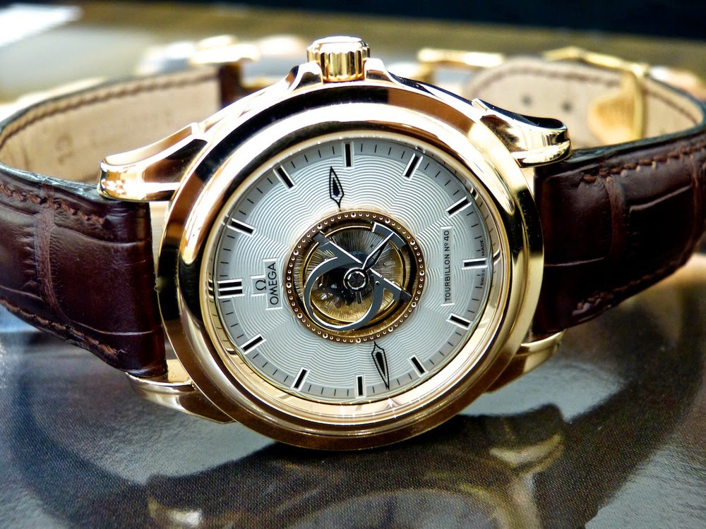 Swiss Design Watches: The first and only central tourbillion---Omega De ...