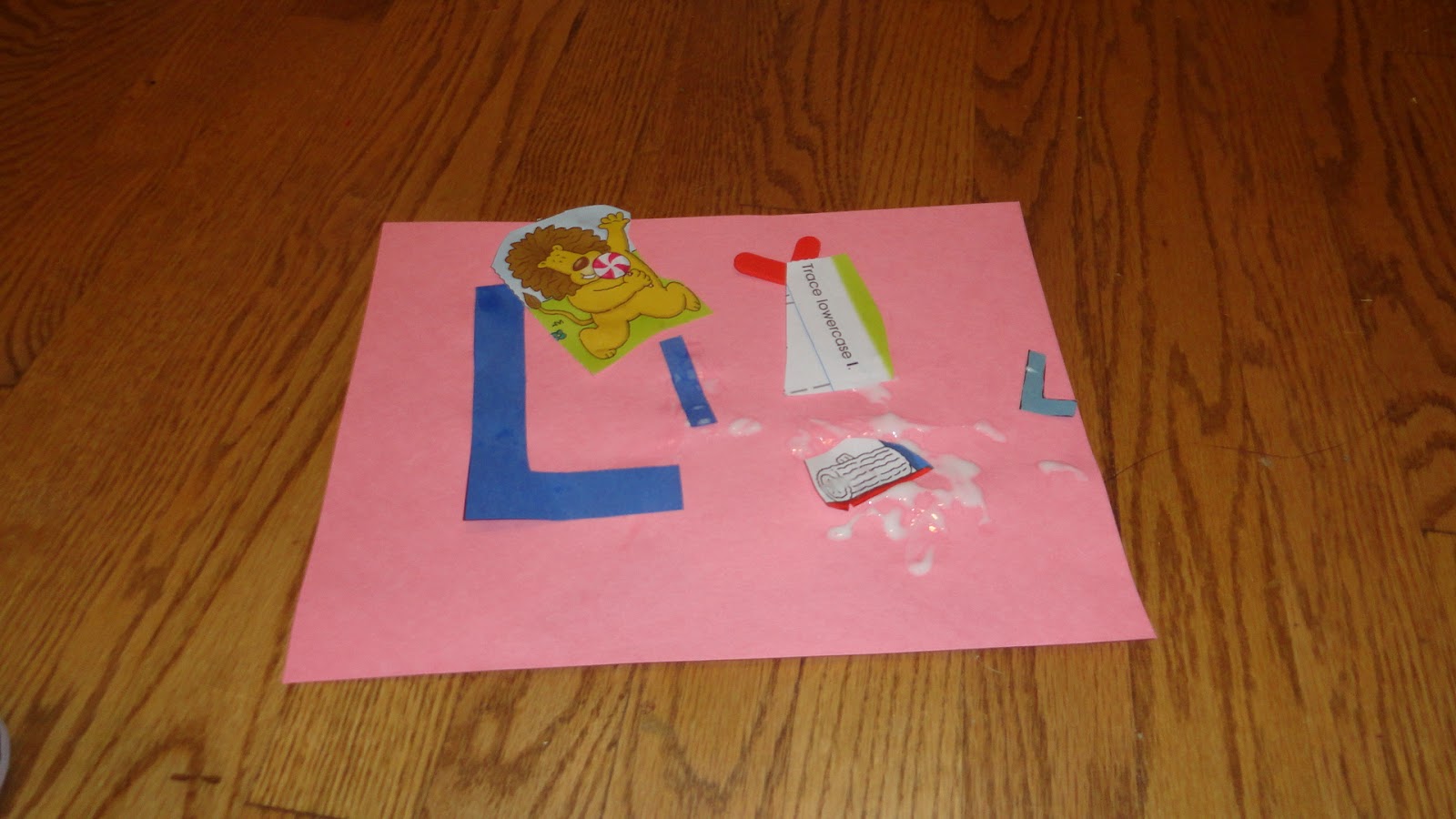 Create, Play, Teach: Letter L collage
