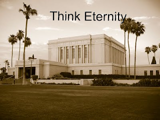 PREPARING NOT WAITING: Think Eternity; the big picture