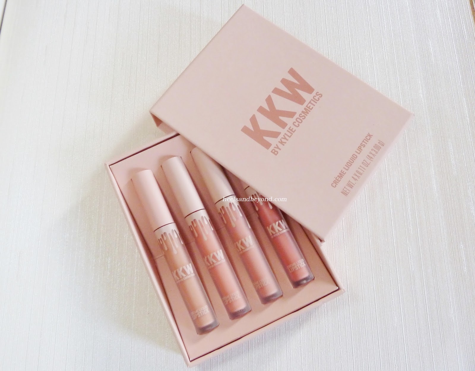 Kim Kardashian KKW x KYLIE Cosmetics Review (Kimmie) - Heels and Beyond