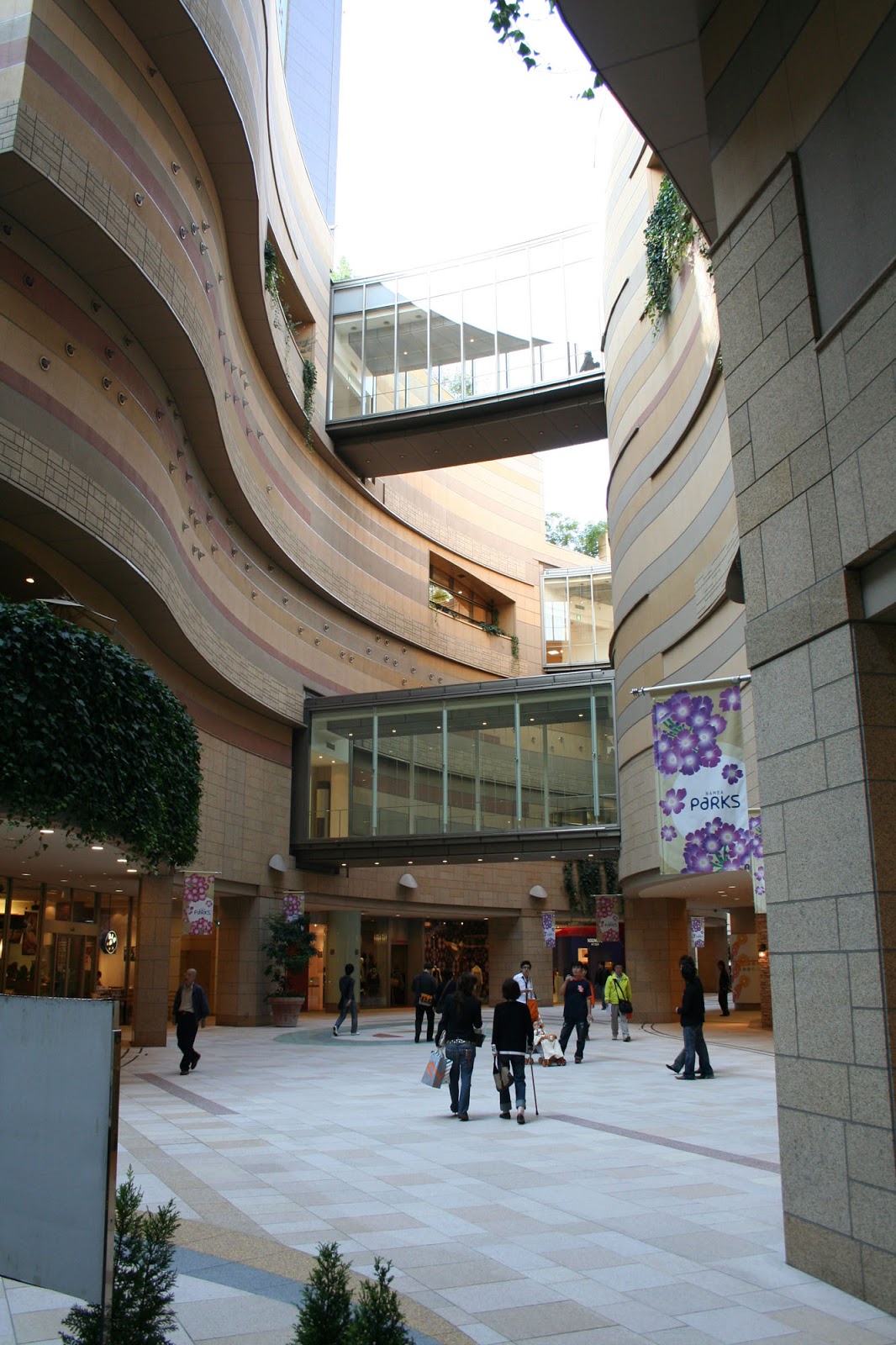 Namba Parks Landscape Gardens in Osaka, Japan: Most Beautiful Houses in ...