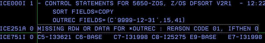 Sort vol.2.3: OUTREC. Ficheros VB - Consultorio Cobol