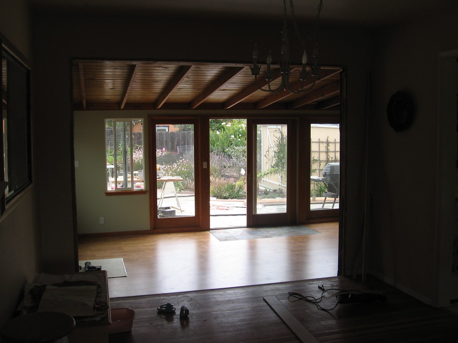 Our House: Joining the two rooms together