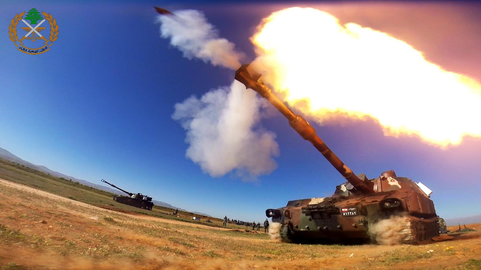 LAF Digest (Unofficial): The first photo of Lebanese Army M109A2 in ...