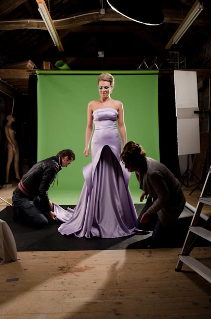 Tommy Martin Photography: Karl Bowman Green Screen Shoot