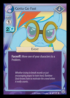 MLP Gotta Go Fast CCG Cards | MLP Merch